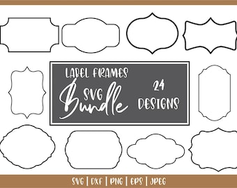 Label Frames | Etsy