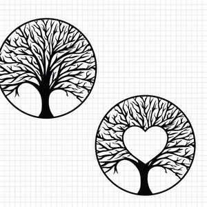 Split Monogram Family Tree Svg Split Tree Svg Family Tree - Etsy Canada