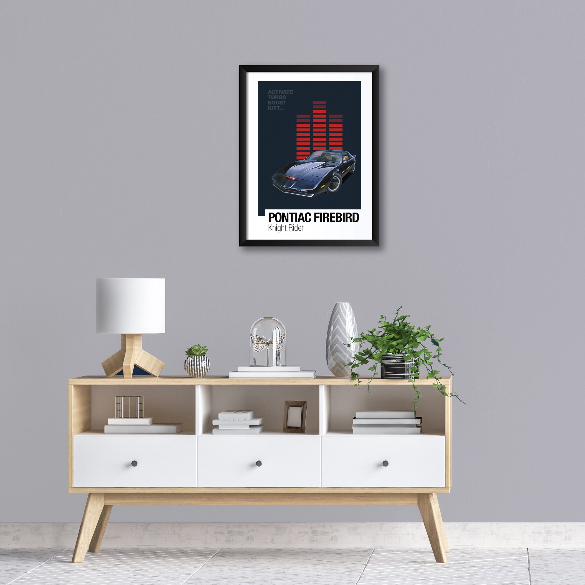 Pontiac Firebird Trans Am, Knight Rider, Famous Cars, Printable Poster ...