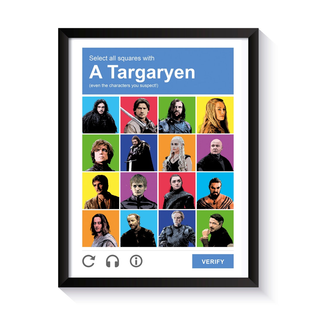 Game of Thrones, Security Check Poster, Printable Poster, Wall Art for ...