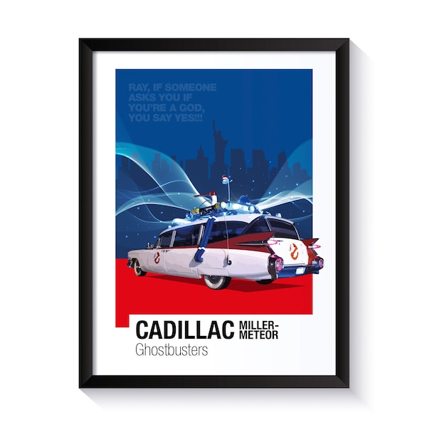 Red Cadillac Wall Art - Etsy