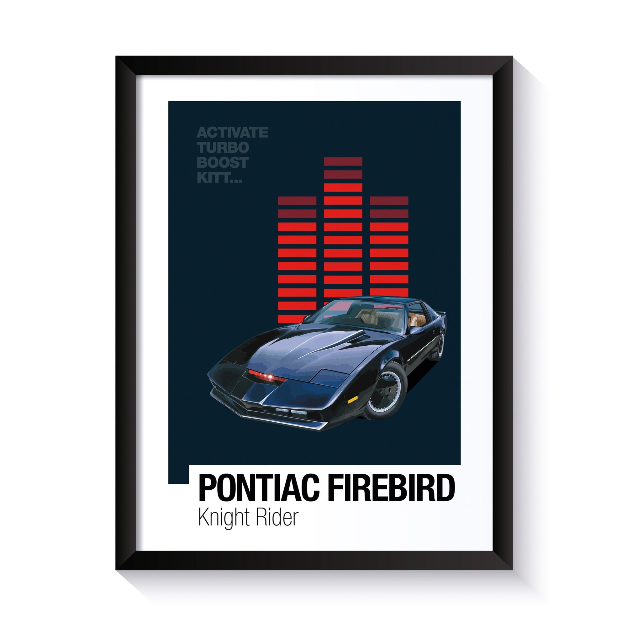 Pontiac Firebird Trans Am, Knight Rider, Famous Cars, Printable Poster ...