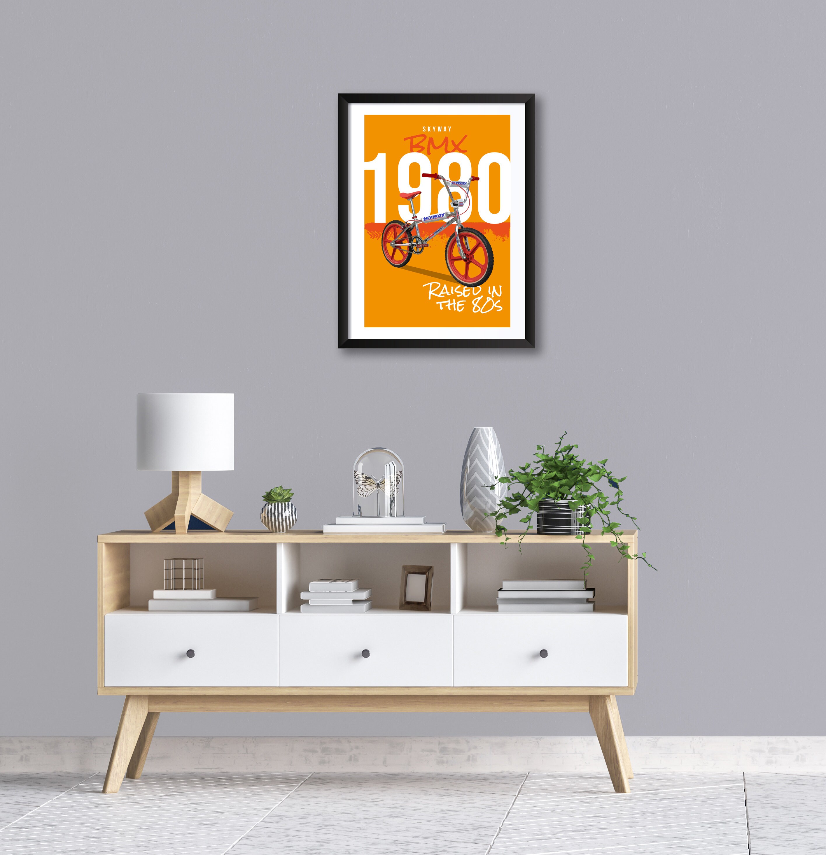 BMX Skyway, BMX Bicycle, Printable Poster, Wall Art for BMX Fans ...