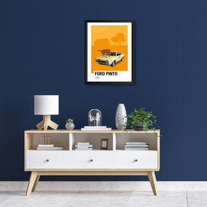 Ford Pinto, Cujo, Famous Cars, Printable Poster, Wall Art for Movie ...