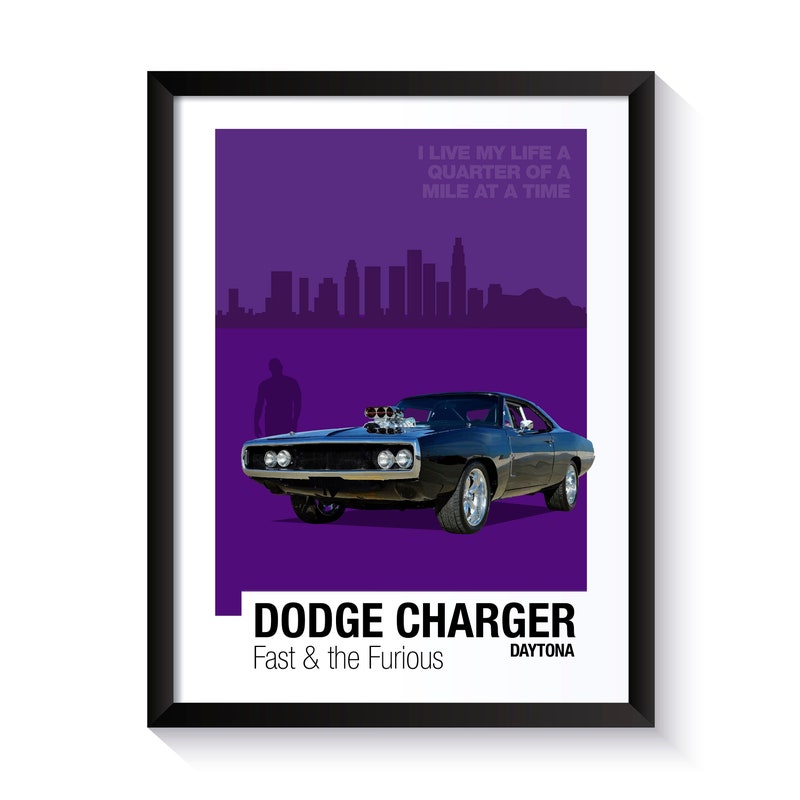 Fast and Furious Poster - Etsy