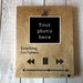 Custom Music Plaque, Apple Music Frame for Best Friends and Couples - Etsy