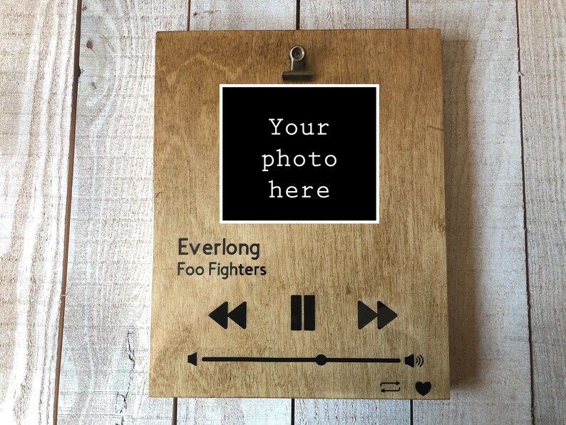 Custom Music Plaque, Apple Music Frame for Best Friends and Couples - Etsy