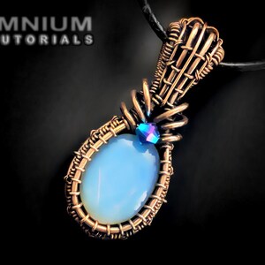 Wire Wrapped Bezel Setting Pendant - BEGINNER Tutorial Very Detailed ...
