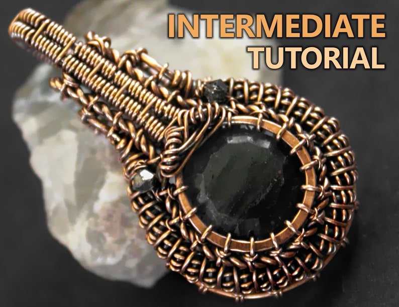 TWO Intermediate Wire Wrapping Tutorials NO SOLDERING Bezel - Etsy