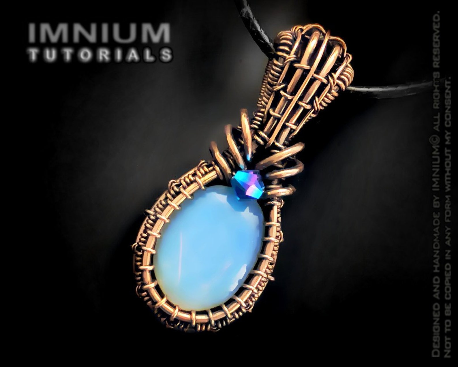 Wire Wrapped Bezel Setting Pendant BEGINNER Tutorial Very - Etsy