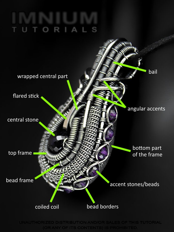 NEW Complex Wire Wrapped Pendant TUTORIAL - 0 Soldering, Step by Step ...