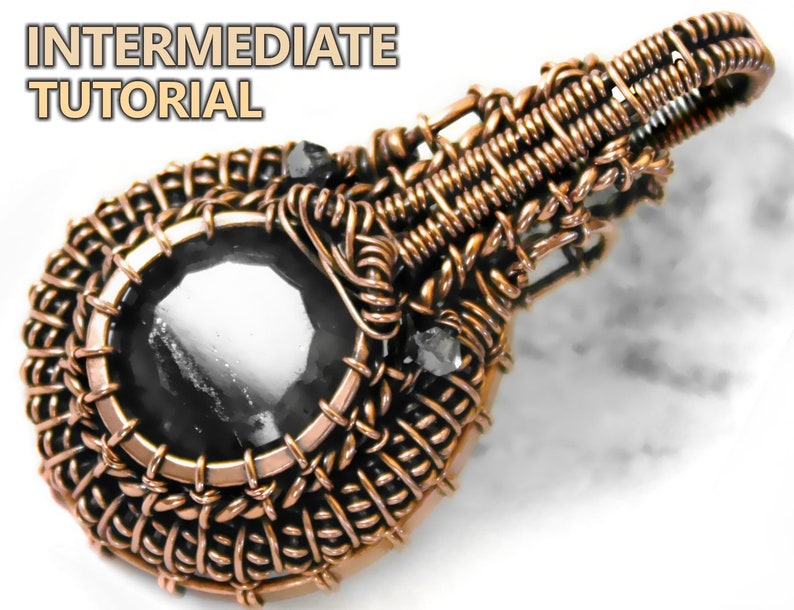 TWO Intermediate Wire Wrapping Tutorials NO SOLDERING Bezel - Etsy