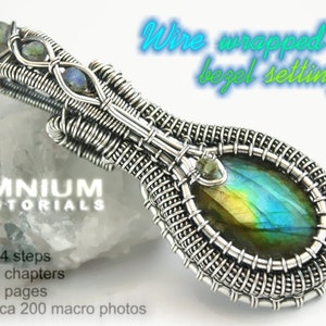 ADVANCED Complex Wire Wrapped Pendant & INTERMEDIATE+ Bezel Setting ...