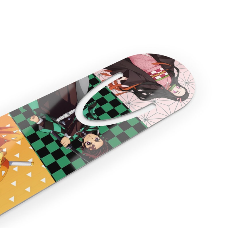 Demon Slayer, Tanjiro, Nezuko, Zenitsu, Inosuke, Aluminum, Bookmark ...