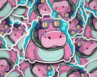 Custom Name Scuba Diving Sticker, Diver Down Flag Laptop Sticker, Scuba ...