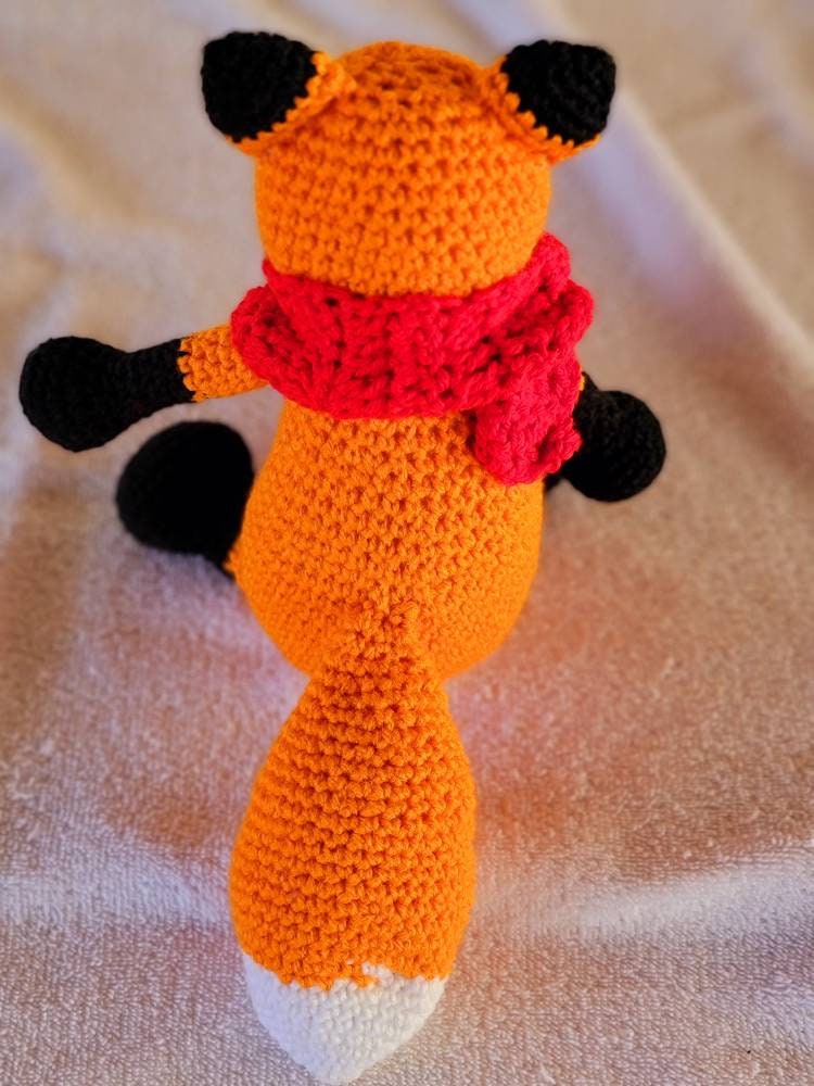 Friendly Fox Amigurumi Pattern Easy Fox Crochet Pattern - Etsy