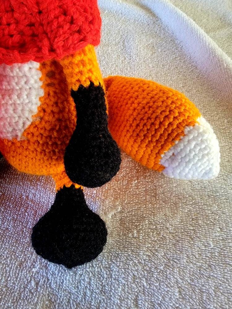 Friendly Fox Amigurumi Pattern Easy Fox Crochet Pattern - Etsy