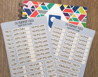 Student planner stickers | Etsy