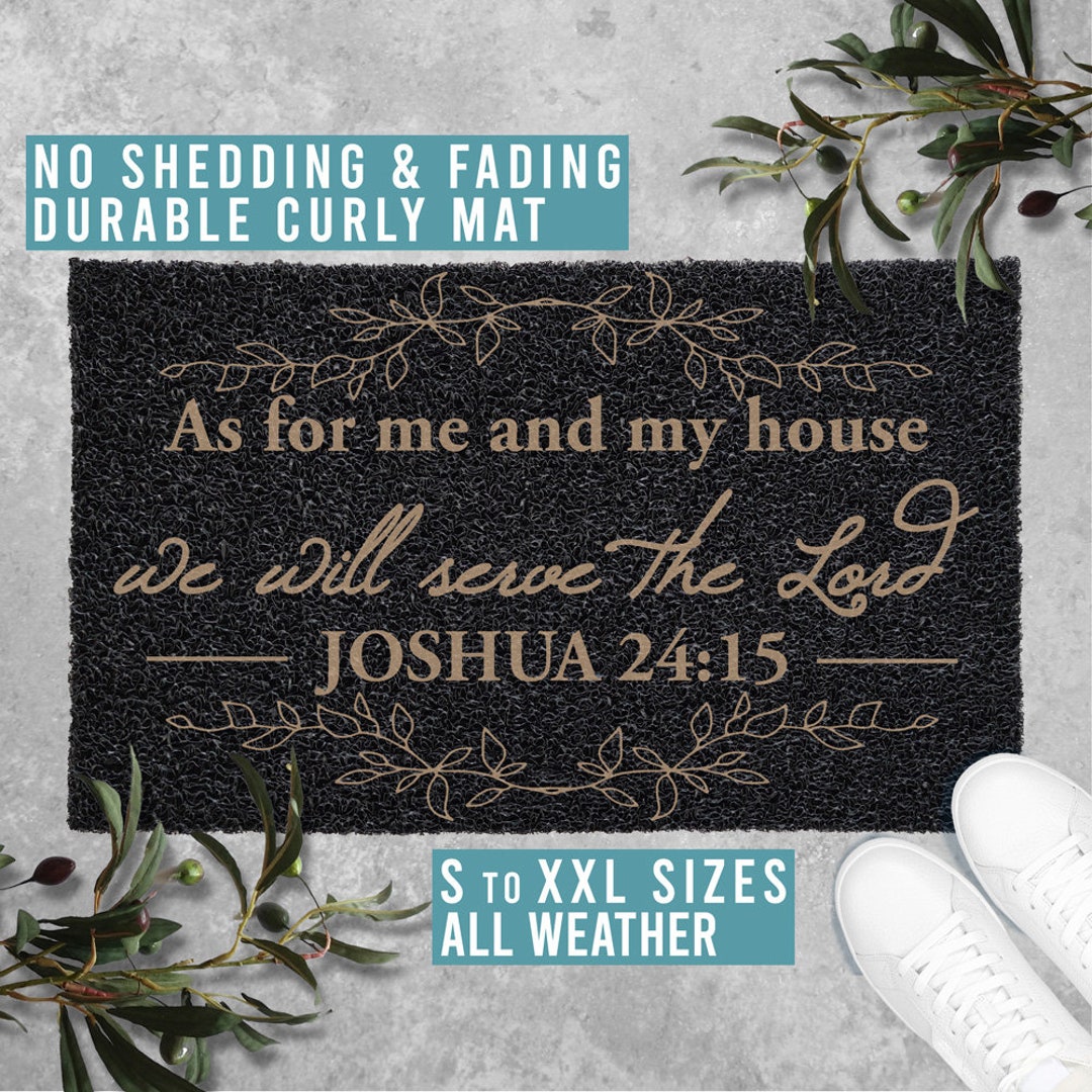 As for Me and My House We Will Serve the Lord Joshua 24:15 Religious ...
