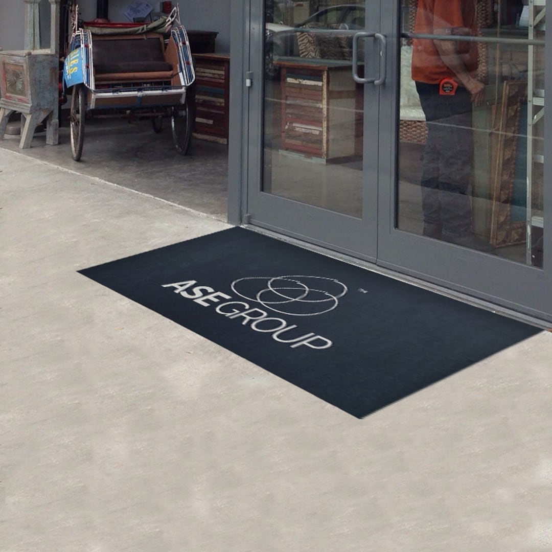 Your Logo Company Name Custom Doormat, Personalized Doormat ...
