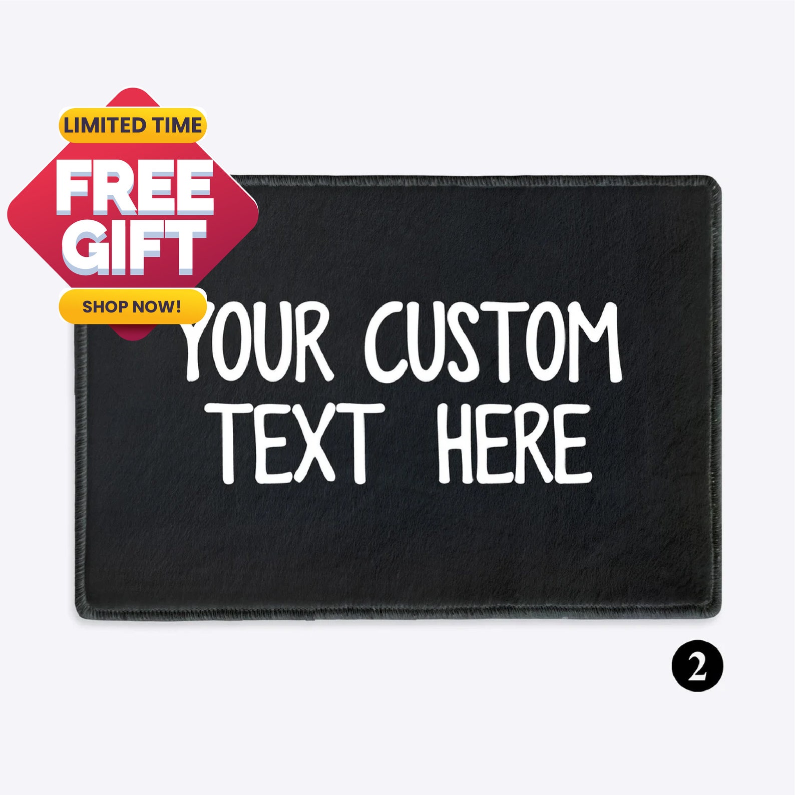 Your Custom Text Funny Bath Mat Bathroom Rug Bathroom Decor - Etsy