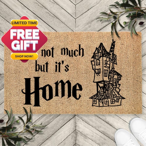 It's Not Much but It's Home Doormat Personalized - Etsy