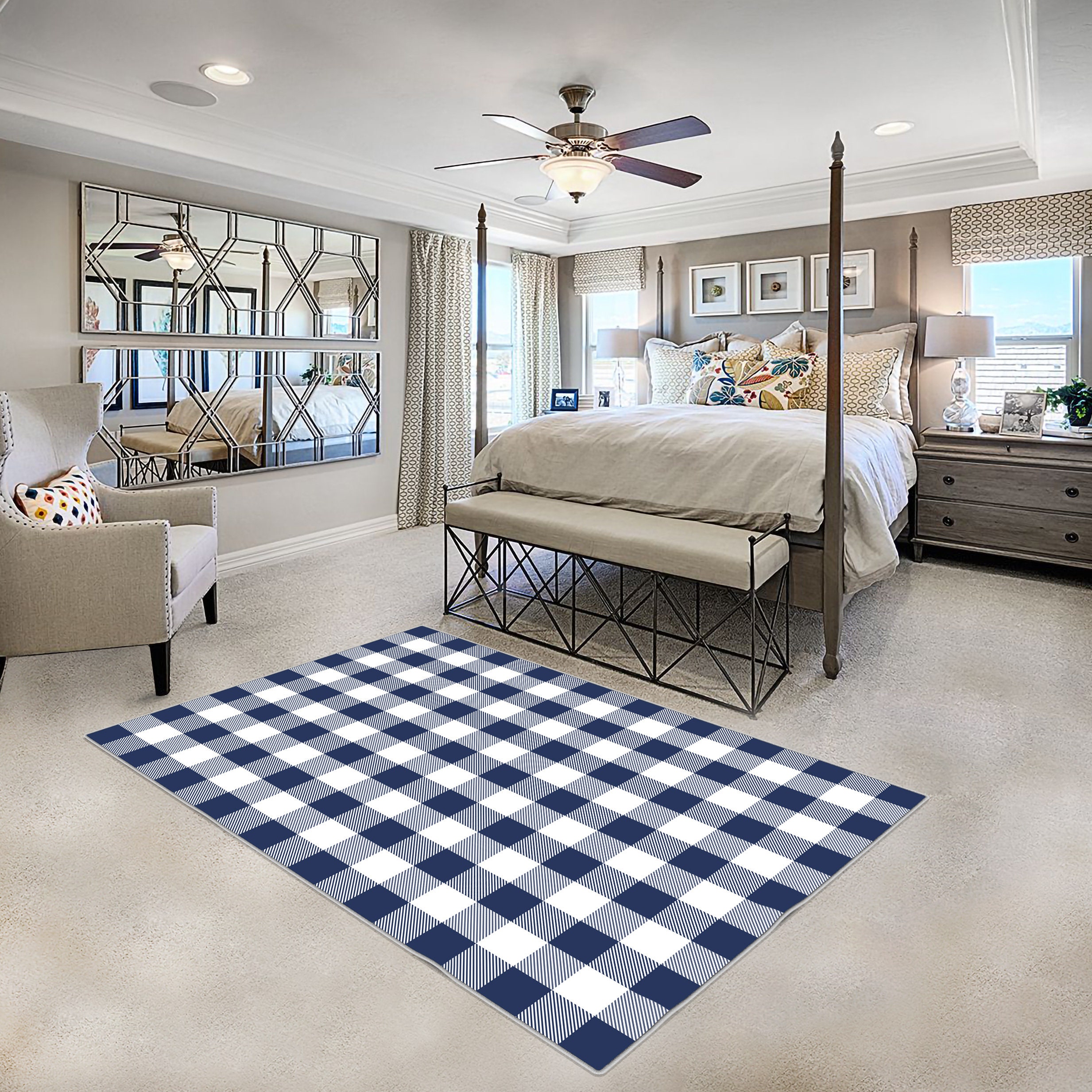 Buffalo Plaid Check Entryway Rugs Runner Rugs Area Rugs Kitchen Rugs ...