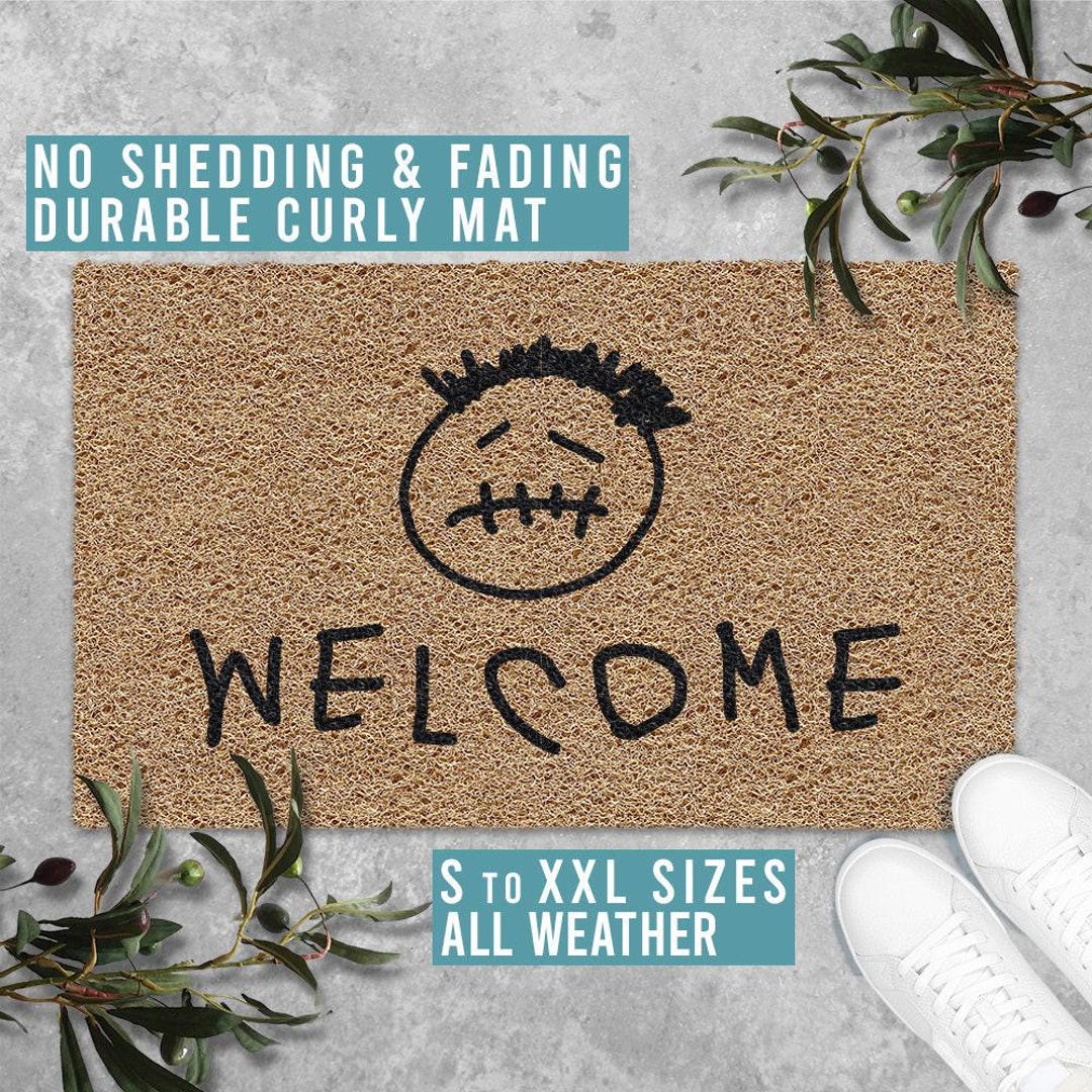 Hype Welcome Doormat Funny Welcome Mat Housewarming Gift All Weather ...
