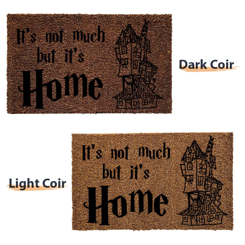 Wizard Home Doormat Funny Doormat Welcome Mat Farmhouse Rug Custom ...