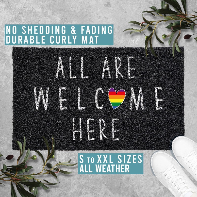 All Are Welcome Here - Etsy