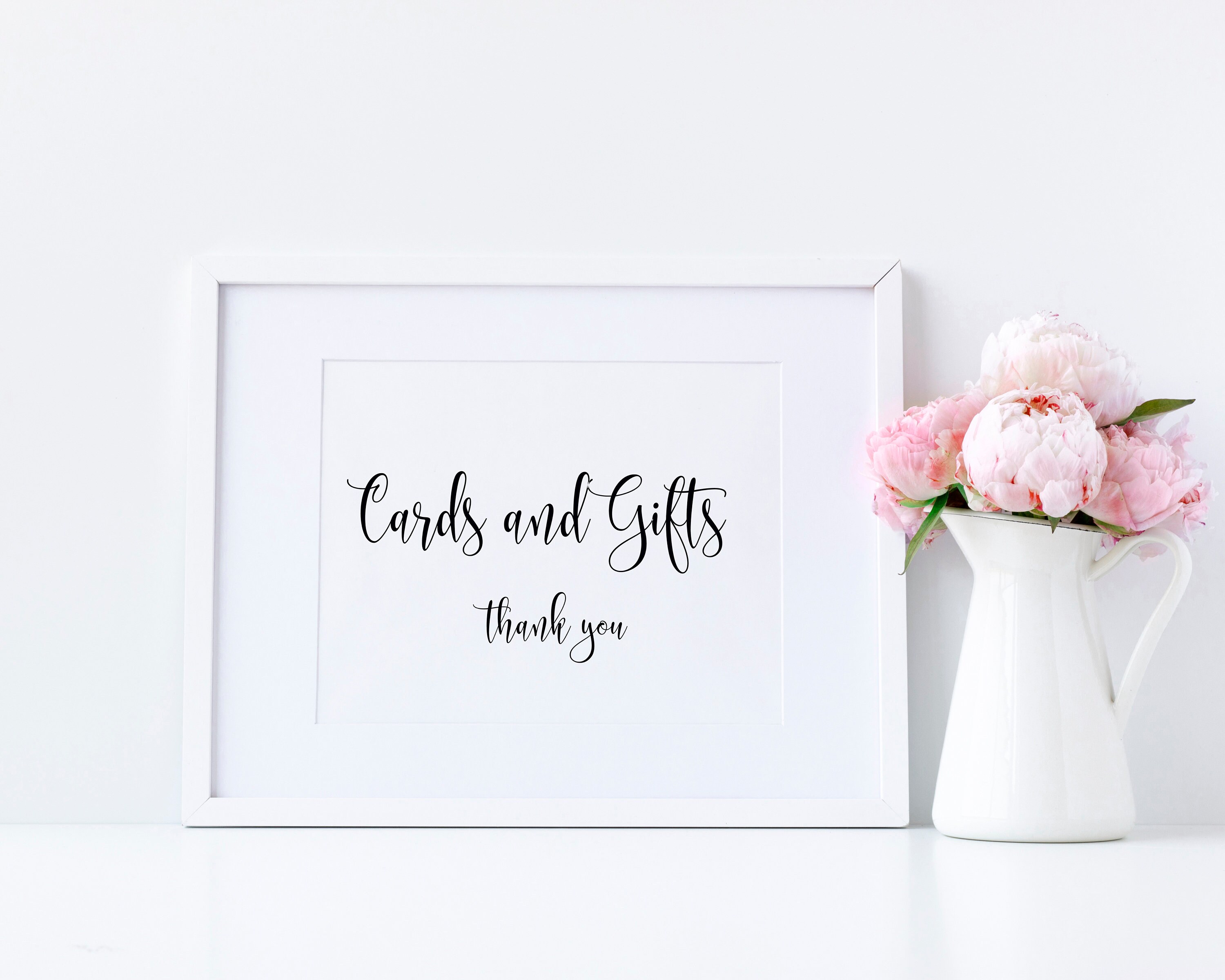 Wedding Gift Sign, Card Sign, Cards and Gift Sign, Printable Sign, Gift ...