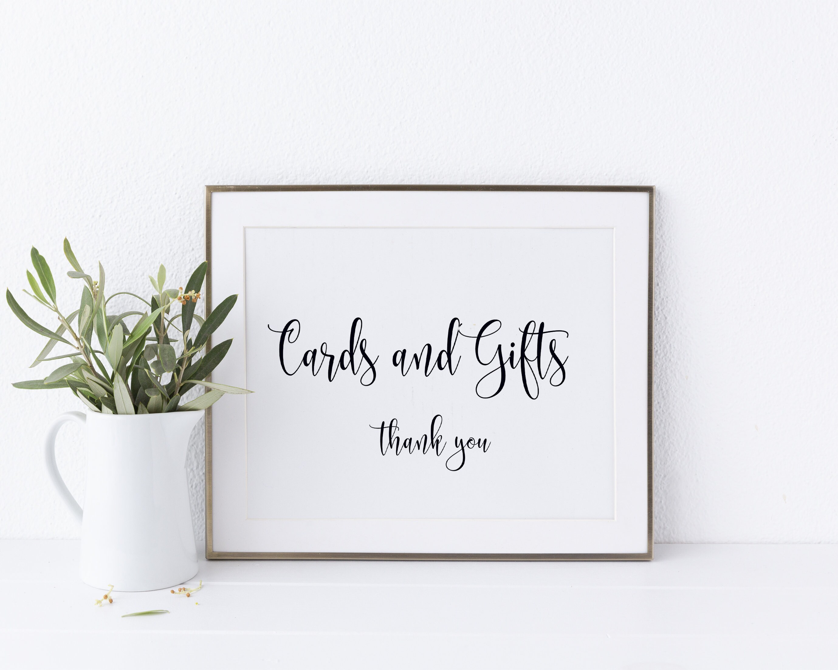 Wedding Gift Sign, Card Sign, Cards and Gift Sign, Printable Sign, Gift ...