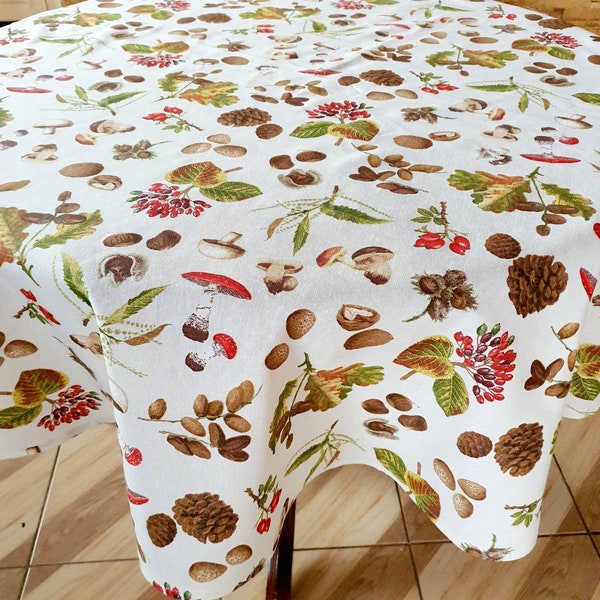 Fall Tablecloth - Etsy