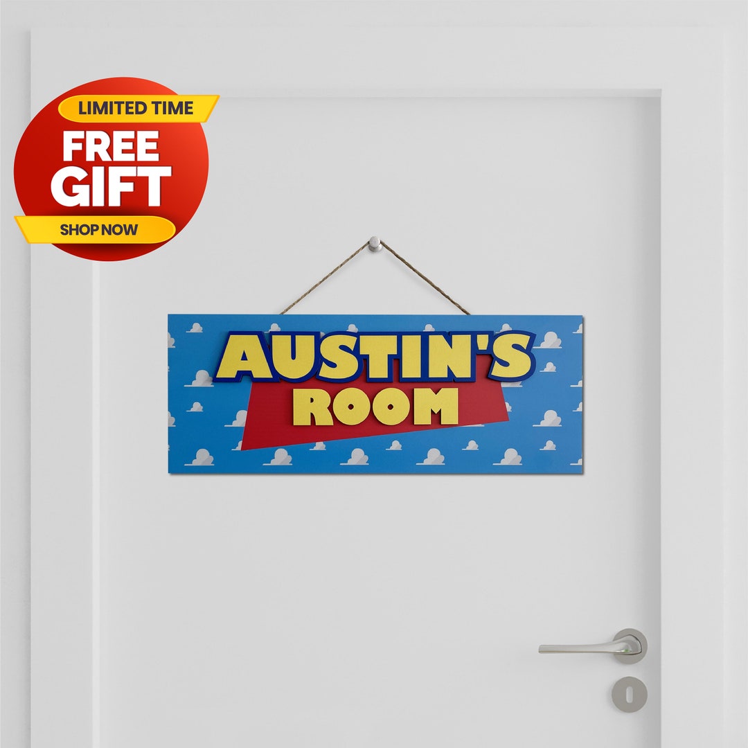 Personalized Room Sign for Kids Babies Teens Door Sign - Etsy