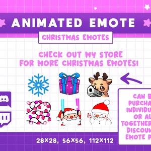 Animated Snowflake Emote, Party Rainbow Rave, Twitch Emotes, Streaming ...