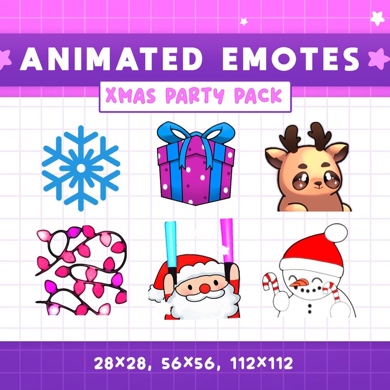 Animated Emotes - Etsy