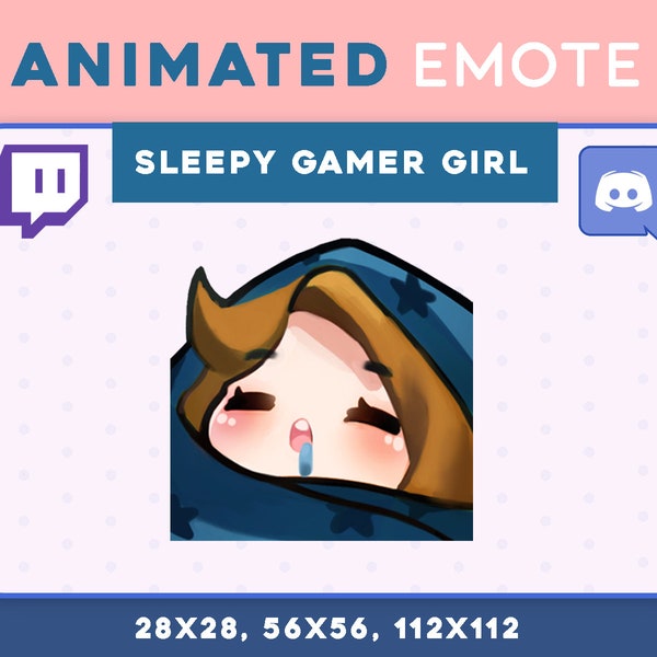 Girl Drooling Emote - Etsy