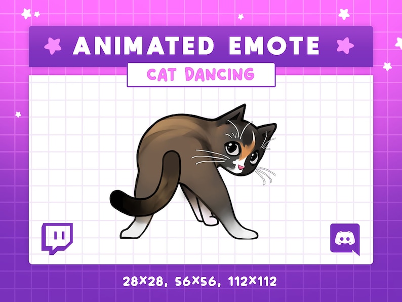 Animated Emote Cat Dancing, Jumping Kitty Cat, Cute Cat, Funny Discord ...