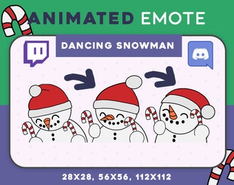 Animated Snow Emote - Etsy