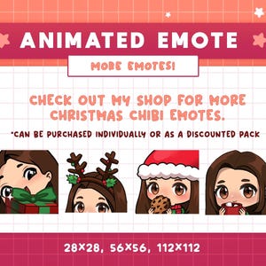 Animated Christmas Emote, Dancing Santa, Twitch Emote Headbang, Santa ...