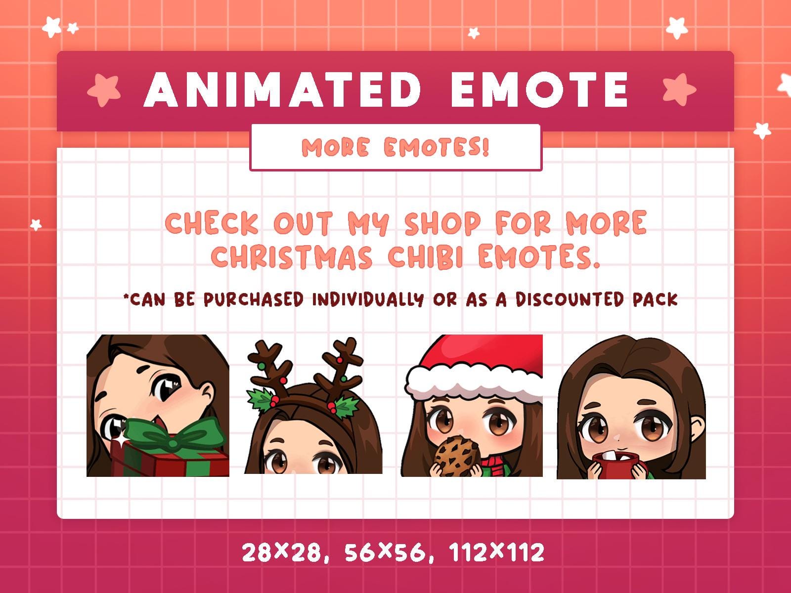 Animated Christmas Emote, Dancing Santa, Twitch Emote Headbang, Santa ...
