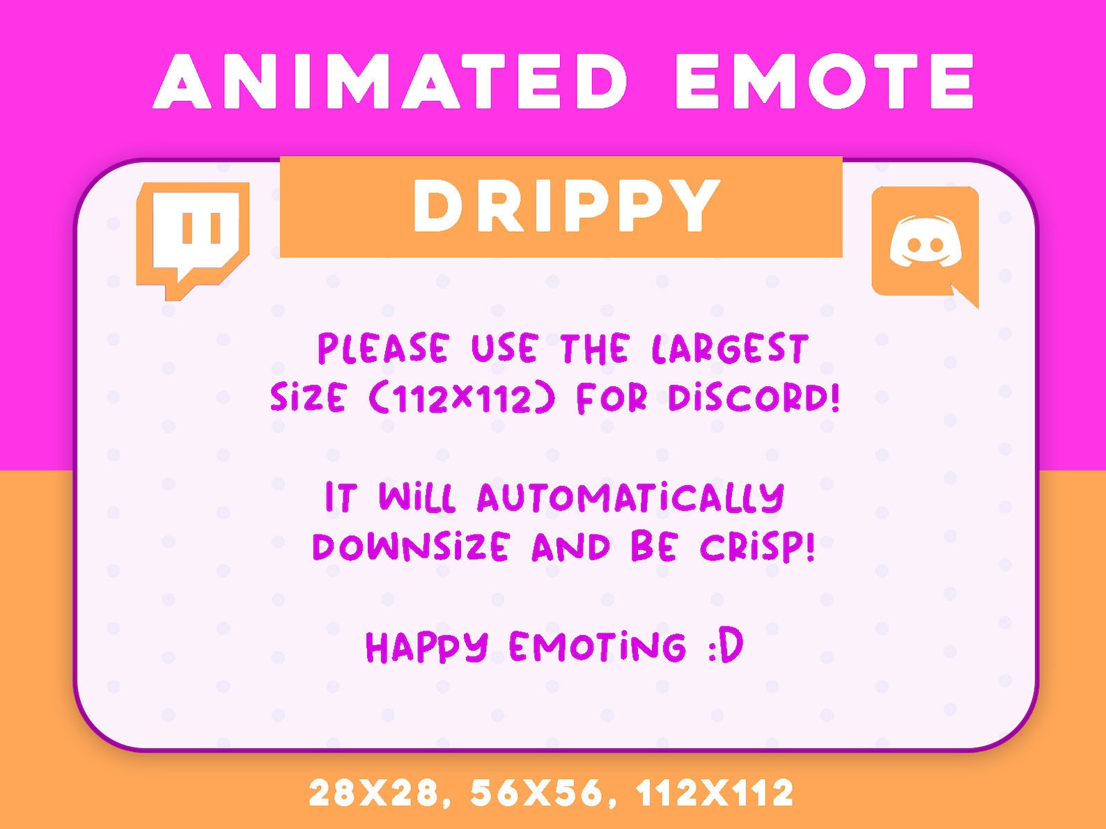 Drip Animated Emote / Drippy / Dripped Out / Discord Twitch - Etsy