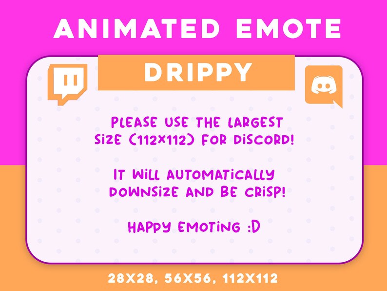 Drip Animated Emote: Discord & Twitch Emotes for Streaming - Etsy