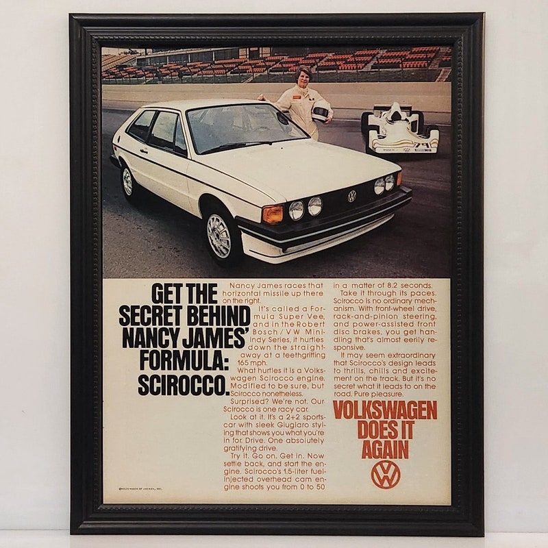 70s Volkswagen Ad Poster - Etsy