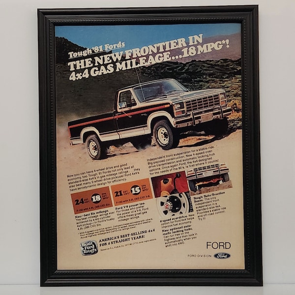 Ford Ranger Vintage Poster - Etsy