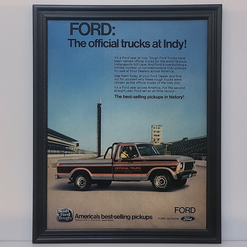 Ford Ad Blue - Etsy