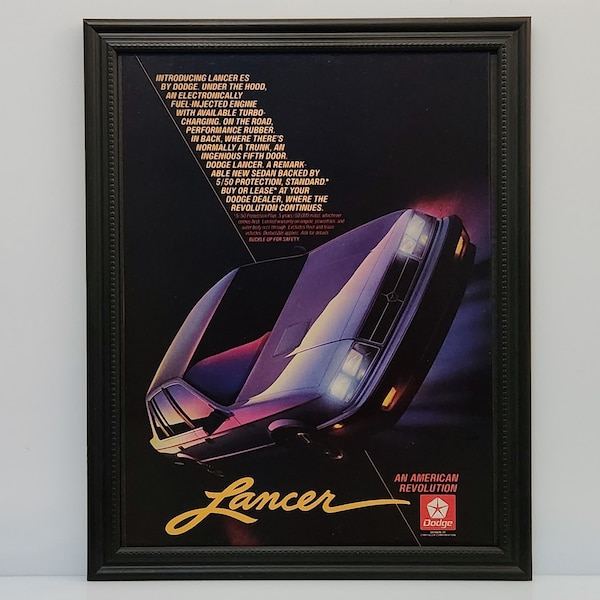 Dodge Lancer - Etsy
