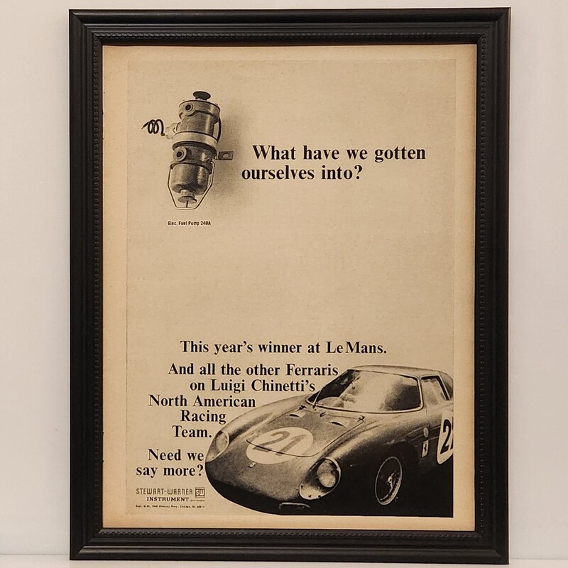 60s Ferrari Race Cars - Etsy