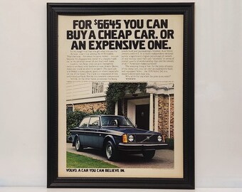 Volvo 240 Poster - Etsy