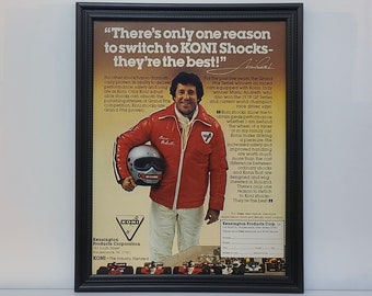 Mario Andretti Poster - Etsy